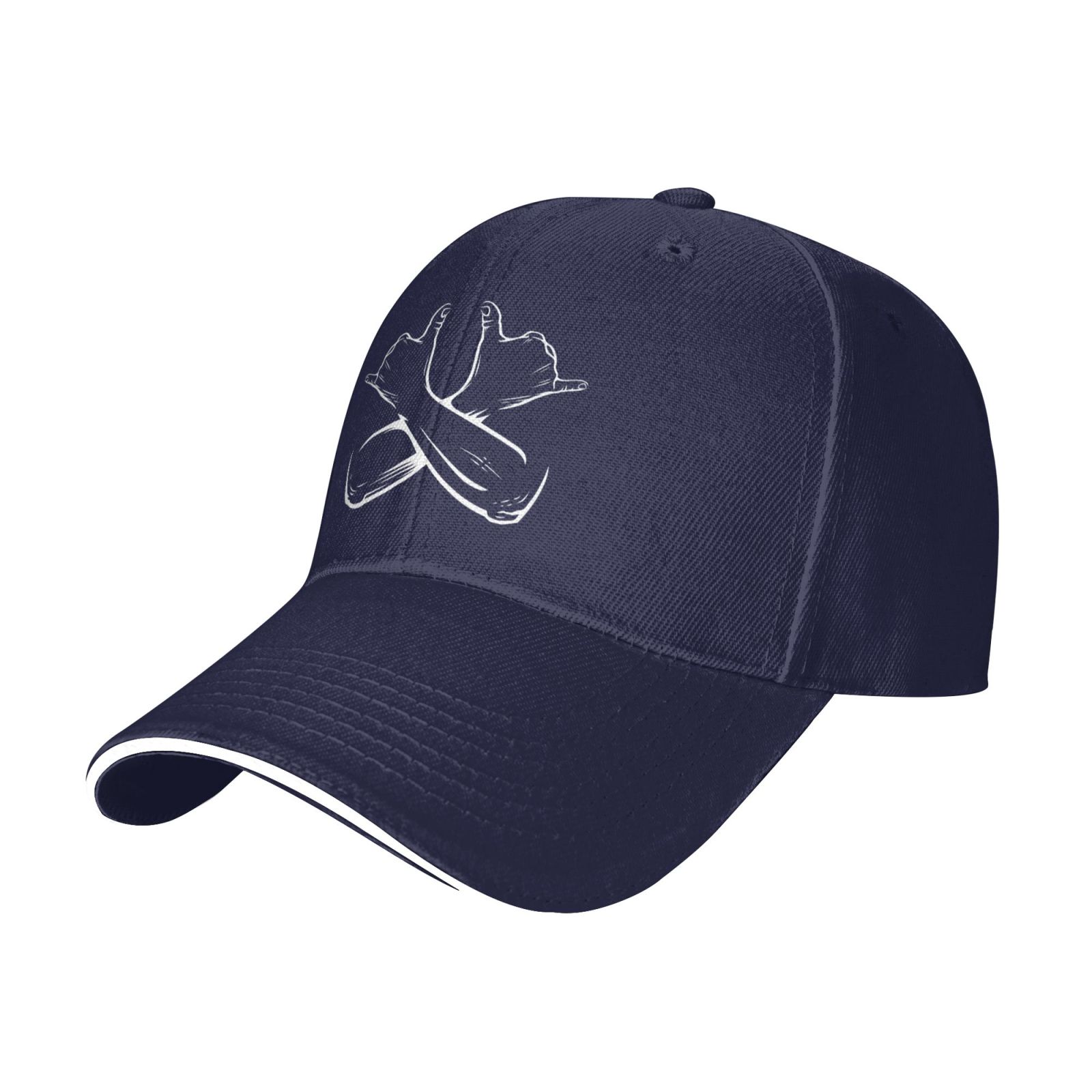 Crossed Hands and Rastaman Gestures Men Women Baseball Cap Classic ...