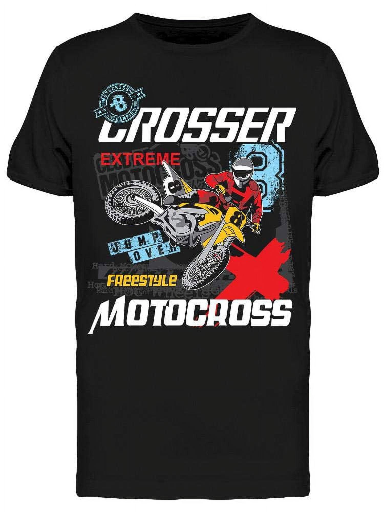 Crosser Extreme Motocross Tee Men's - Walmart.com