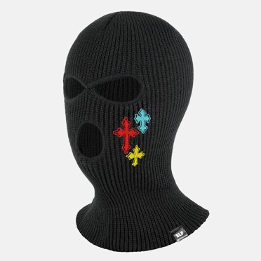 Horns Ski Mask - Black - Walmart.com