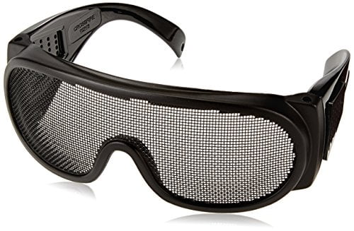 Safety Glasses, OTG Black Wire Mesh Lens, 12PK 19218 - Walmart.com