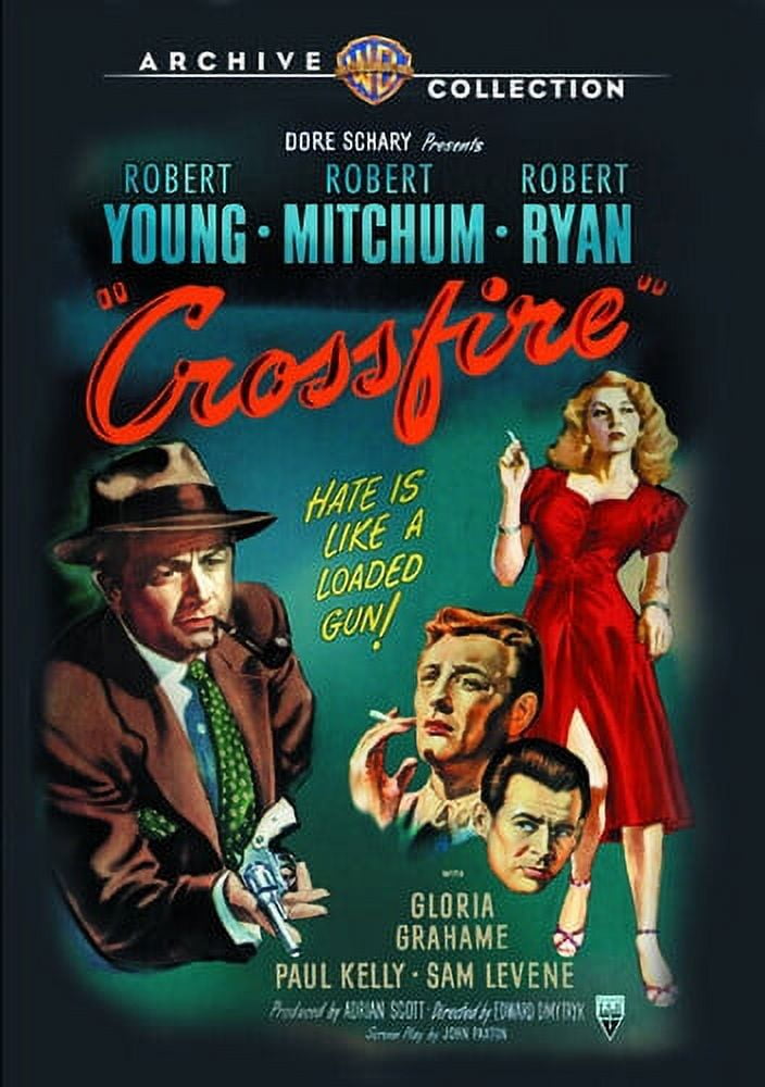 Crossfire (DVD), Warner Archives, Mystery & Suspense - Walmart.com