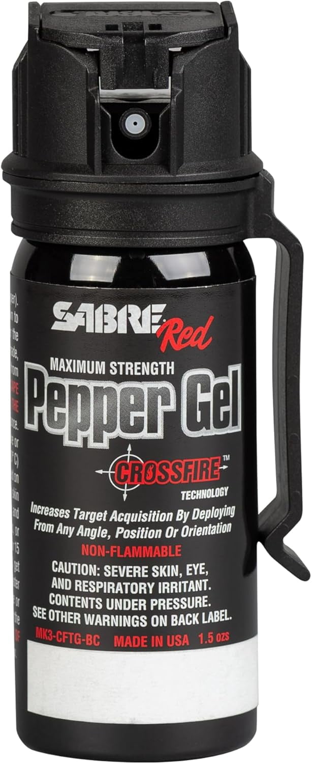 Crossfire Pepper Gel, Deploys At Any Angle, Maximizes Target ...