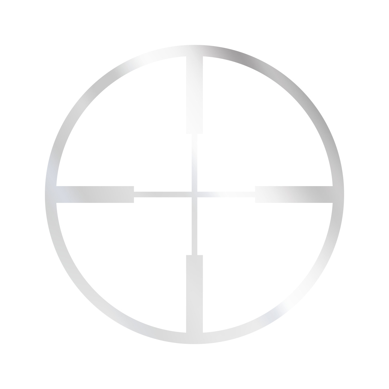 Crosshairs Sticker Decal Die Cut - Self Adhesive Vinyl - Weatherproof ...