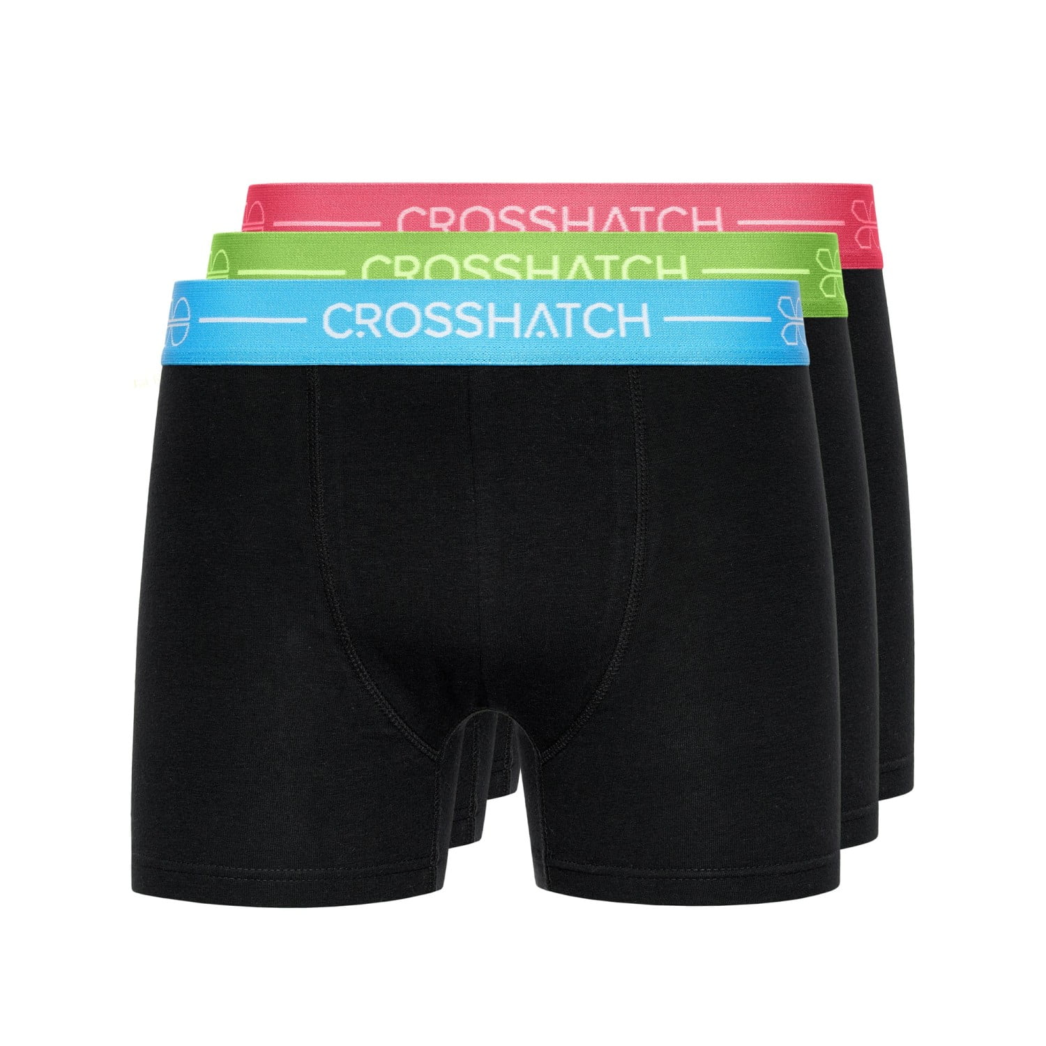Crosshatch Mens Astral Bright Boxer Shorts (Pack of 3) - Walmart.com