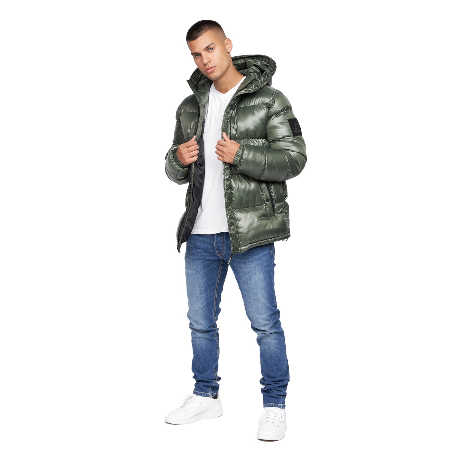 Crosshatch Mens Crosswell High Shine Jacket - Walmart.com