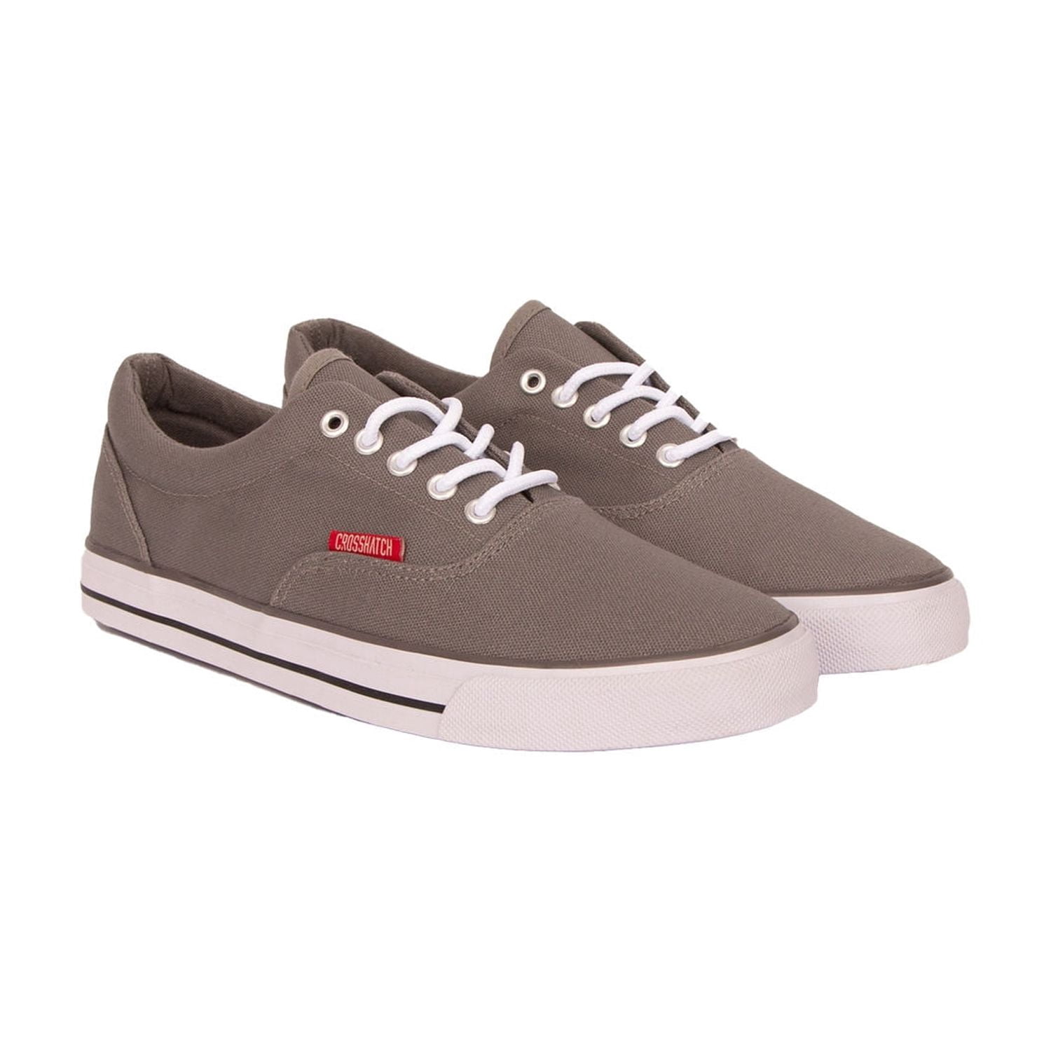 Crosshatch Mens Skywalk Canvas Sneakers - Walmart.com