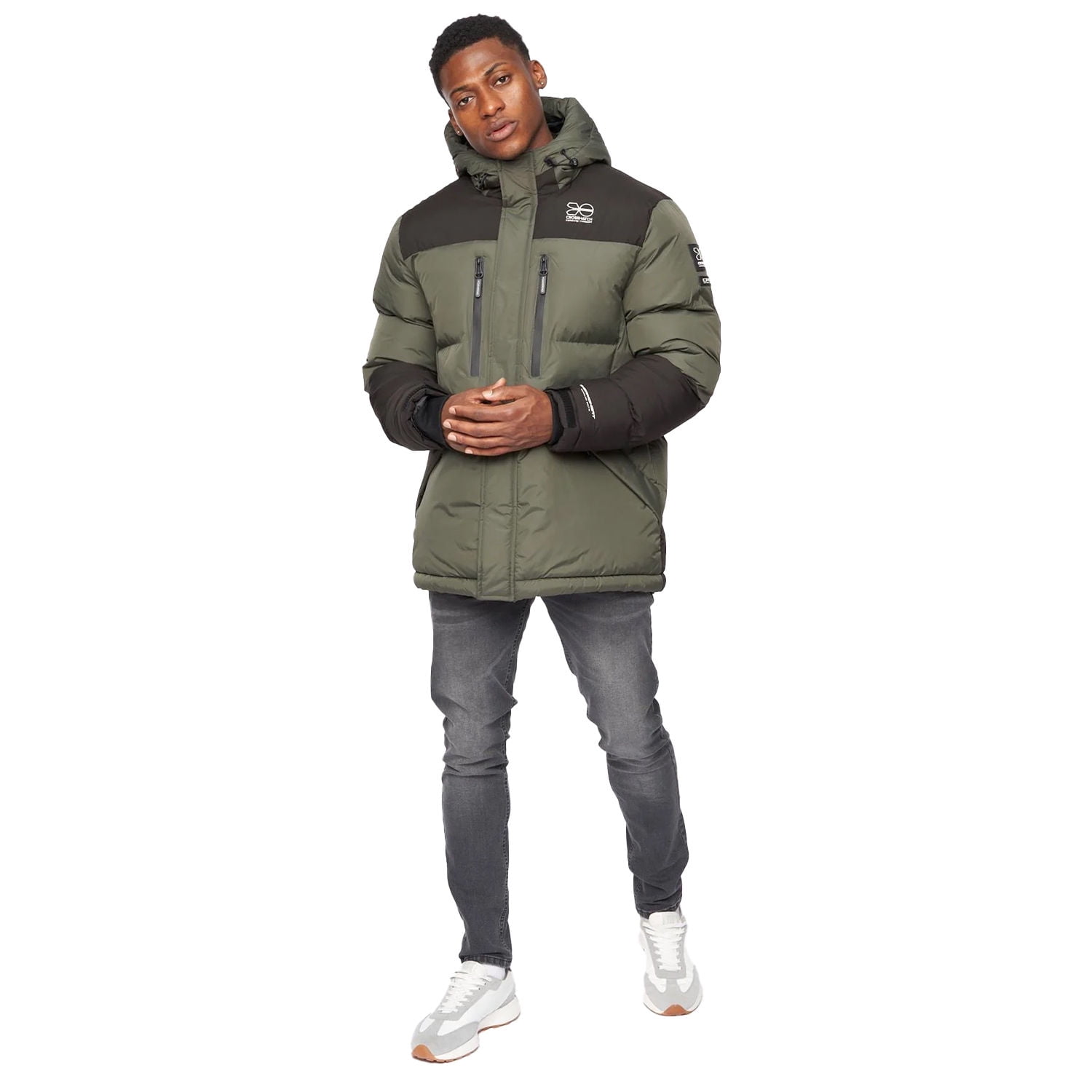 Crosshatch Mens Squadage Panelled Jacket - Walmart.com