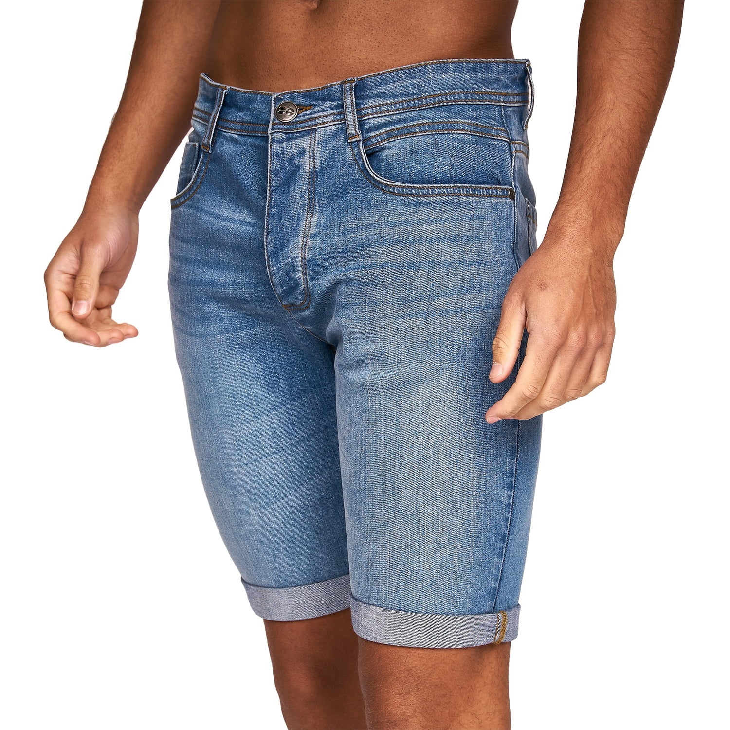 Crosshatch Mens Tadcaster Denim Shorts - Walmart.com