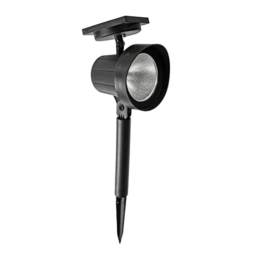Crosslight Outdoor Solar Warm White LED Weatherproof Spot Light for ...