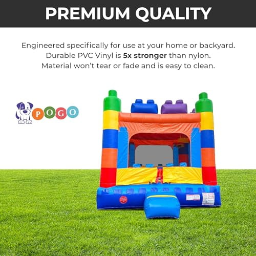 Crossover Building Blocks Inflatable Bounce House, Bouncy Jump Castle ...