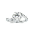 Crossover Diamond Wedding Ring, Radiance Engagement Diamond Ring, Diamond Ring, Daily Wear ...