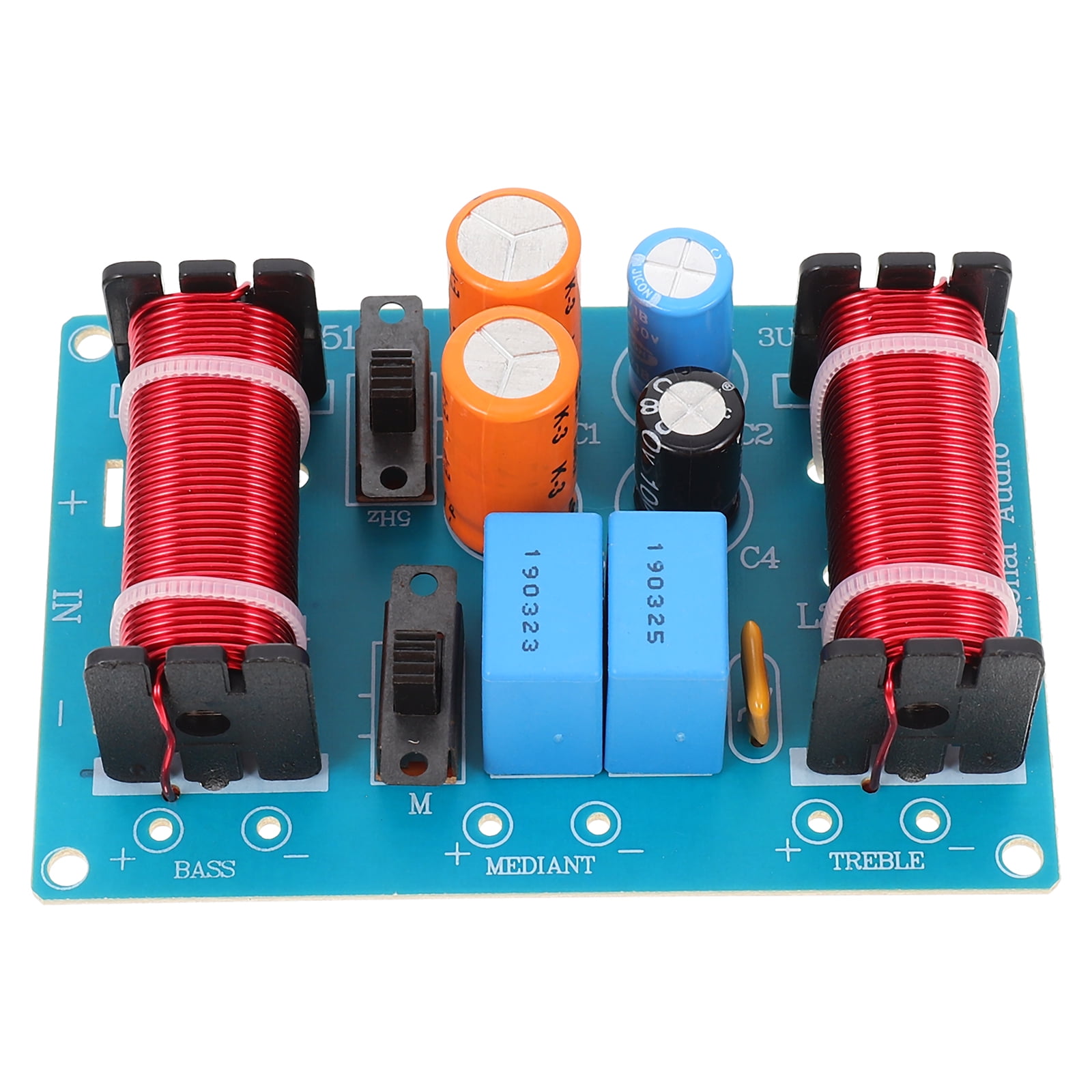 Crossover Frequency Divider Speaker Filter Audio Bass Treble ...