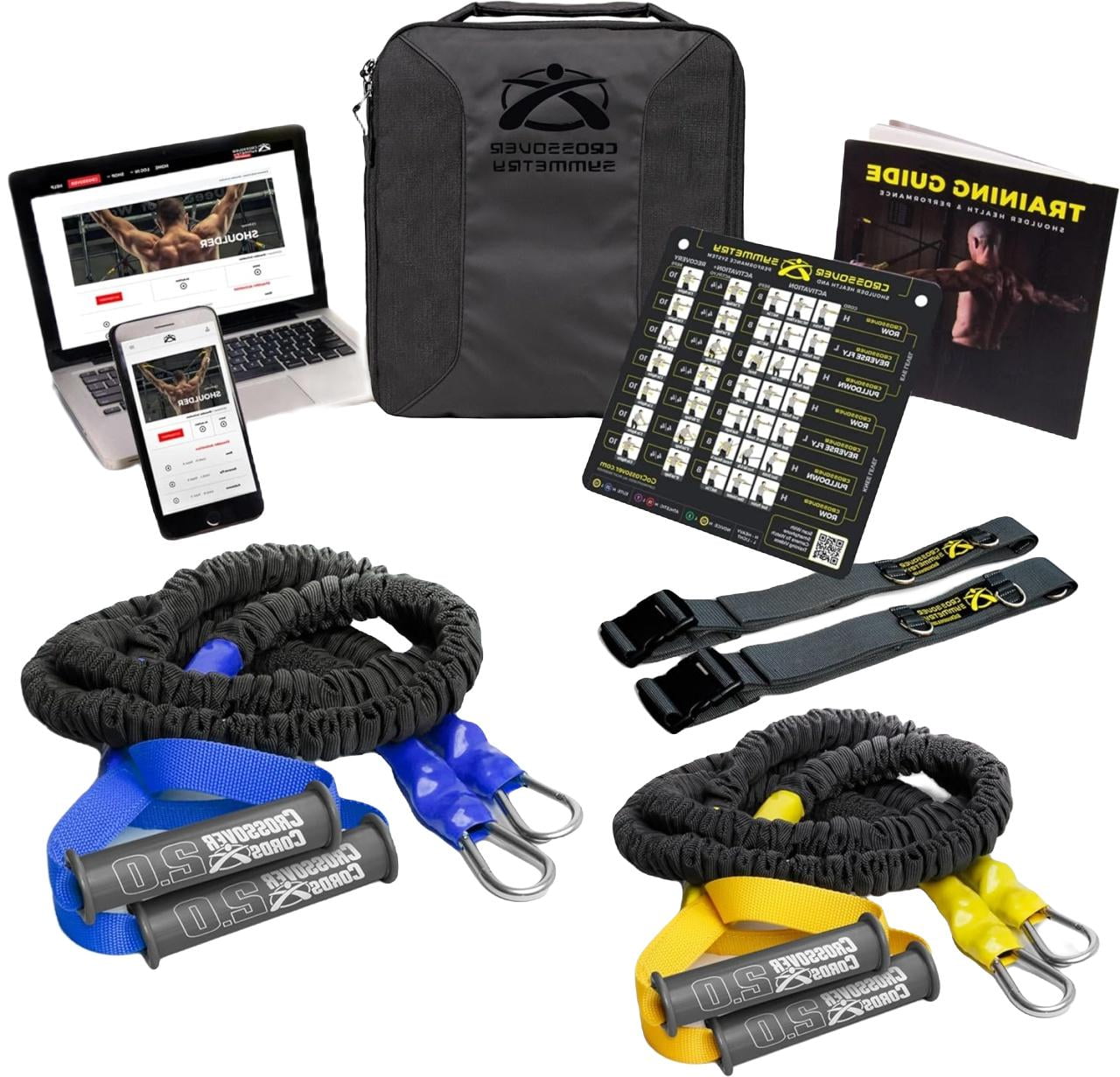 Crossover Symmetry Shoulder System w/ 2 bands, guide, chart & online ...