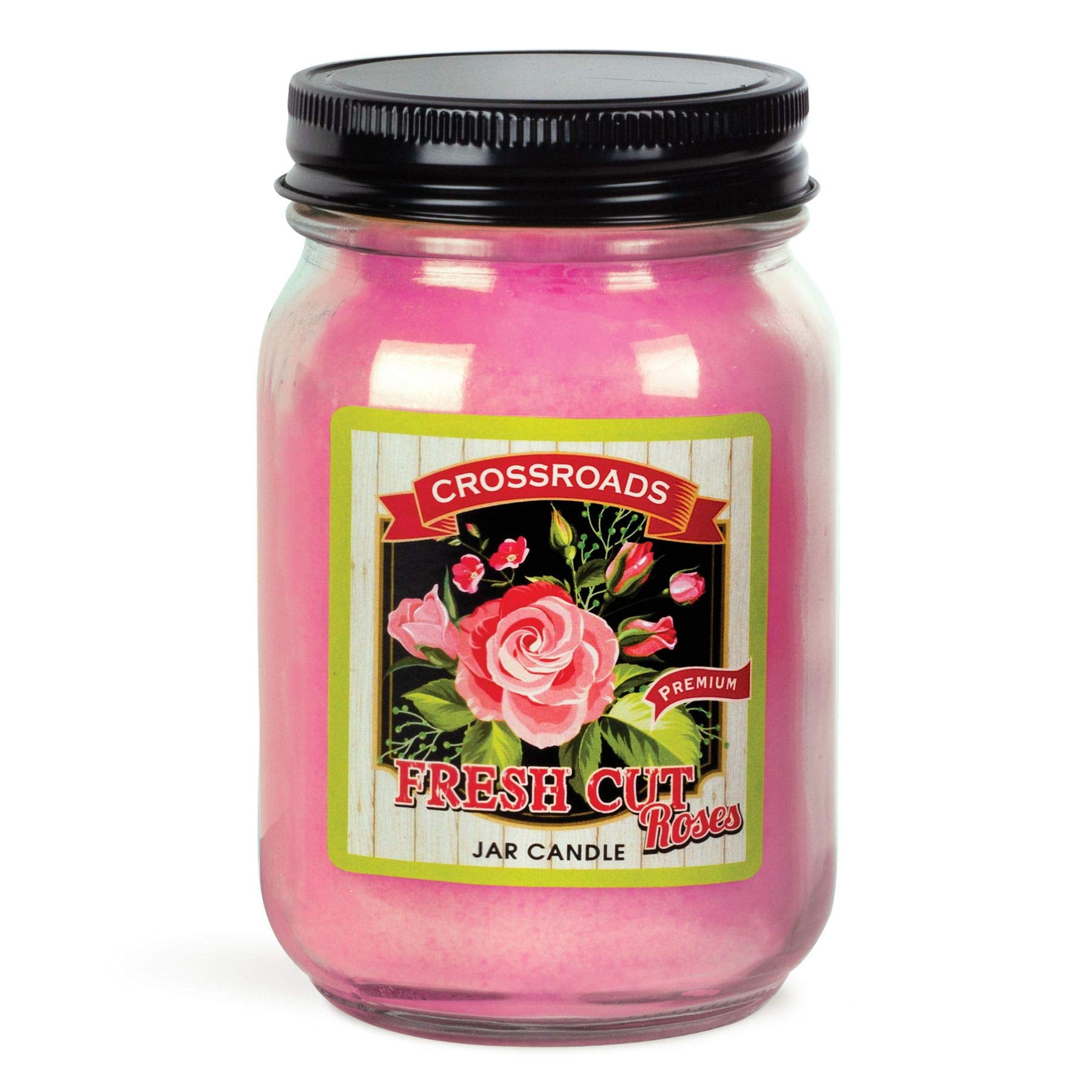 Crossroads FCRP Fresh Cut Roses - Pint (12 oz.) Jar - Walmart.com