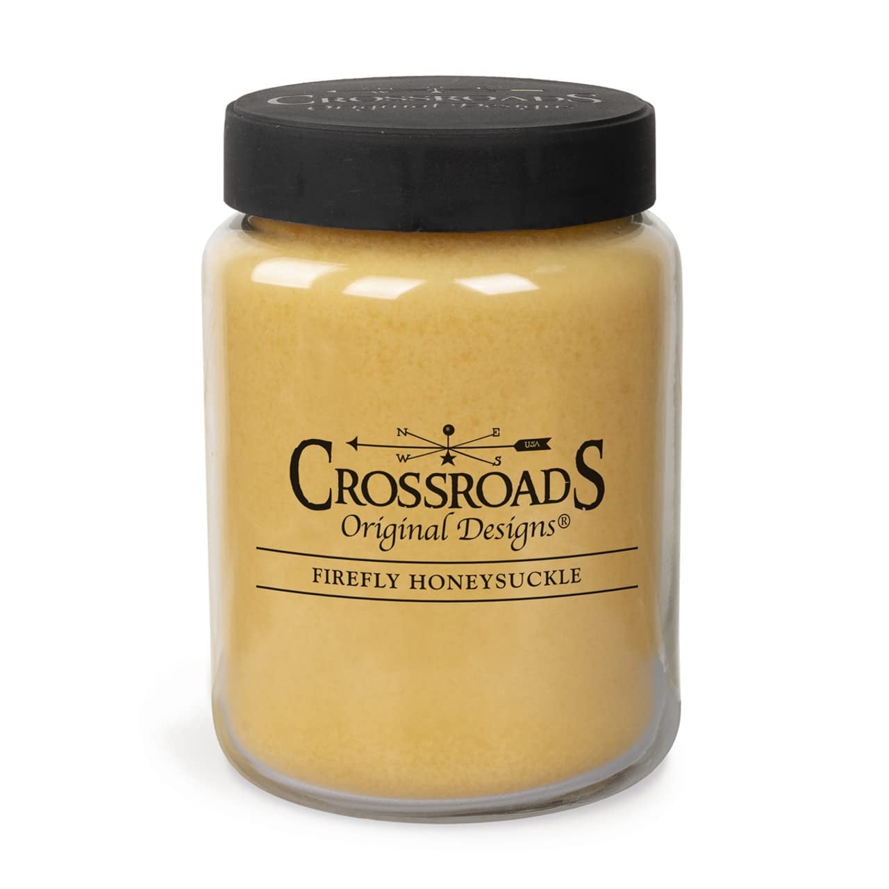 Crossroads Firefly Honeysuckle, Candle, 26 Oz - Walmart.com