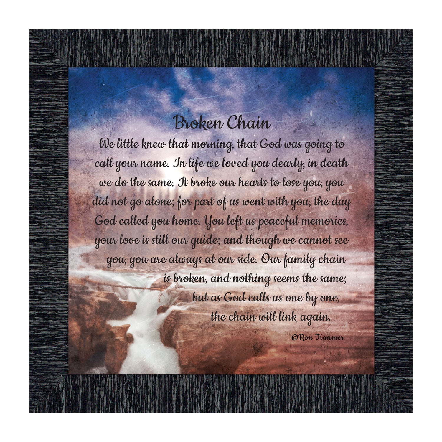 Sympathy Gift In Memory of Loved One, Memorial Picture Frames For Loss ...