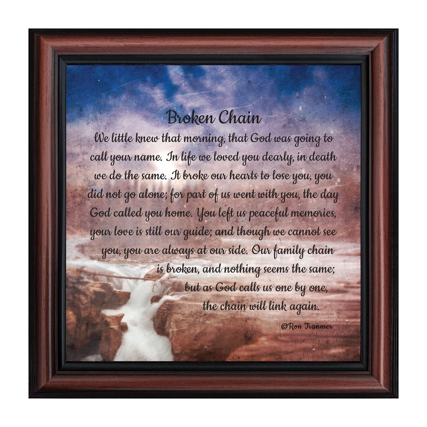Sympathy Gift In Memory of Loved One, Memorial Picture Frames For Loss ...
