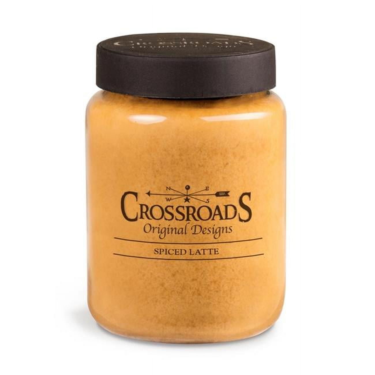 Crossroads Original Designs 26 oz Spiced Latte Scented Candle in Glass ...