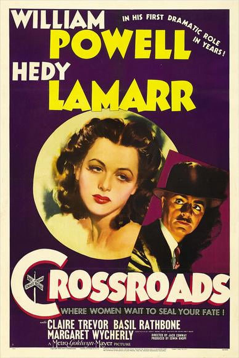 Crossroads POSTER (27x40) (1942) (Style B) - Walmart.com
