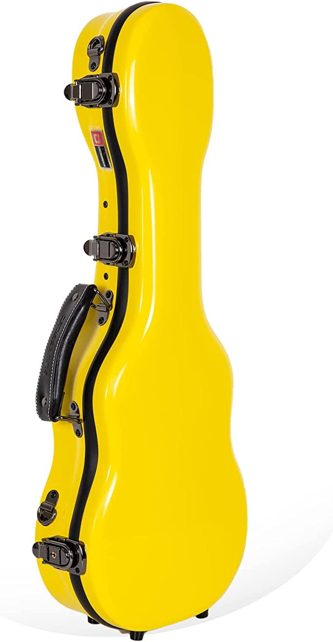 Crossrock 23" Deluxe Portable Concert Ukulele Hard Case Fiberglass with ...