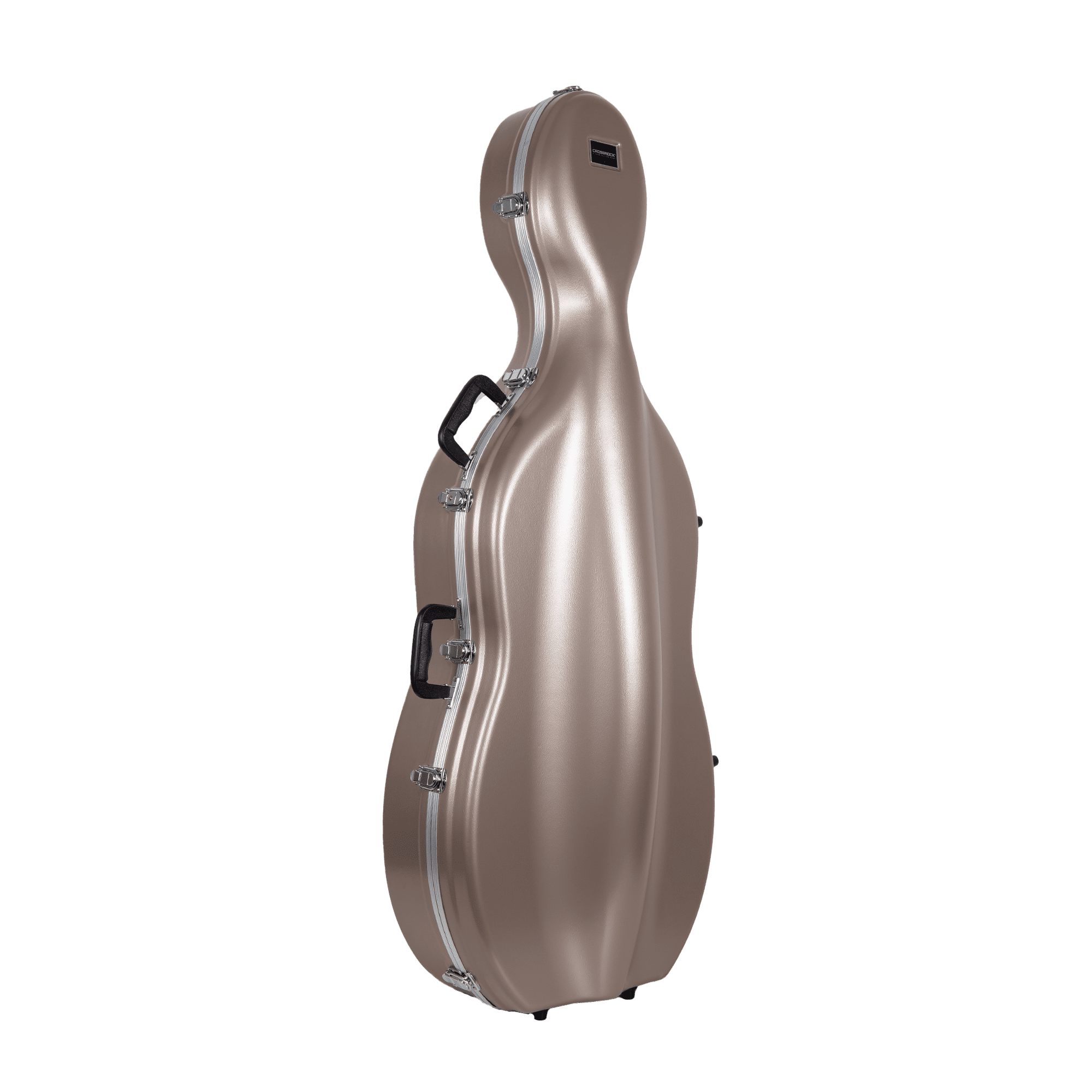 Crossrock 3/4 and 4/4 Size Cello Case | ABS Molded Hardshell with ...