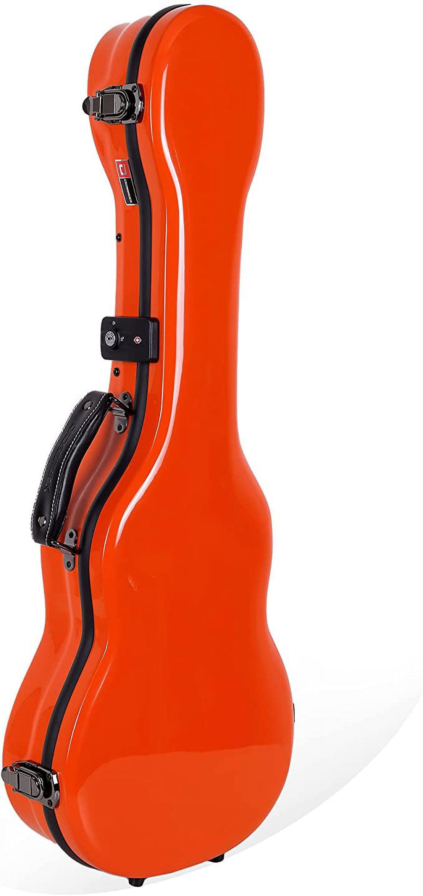 Crossrock 30 inch Deluxe Protable Baritone Ukulele Hard Case with ...