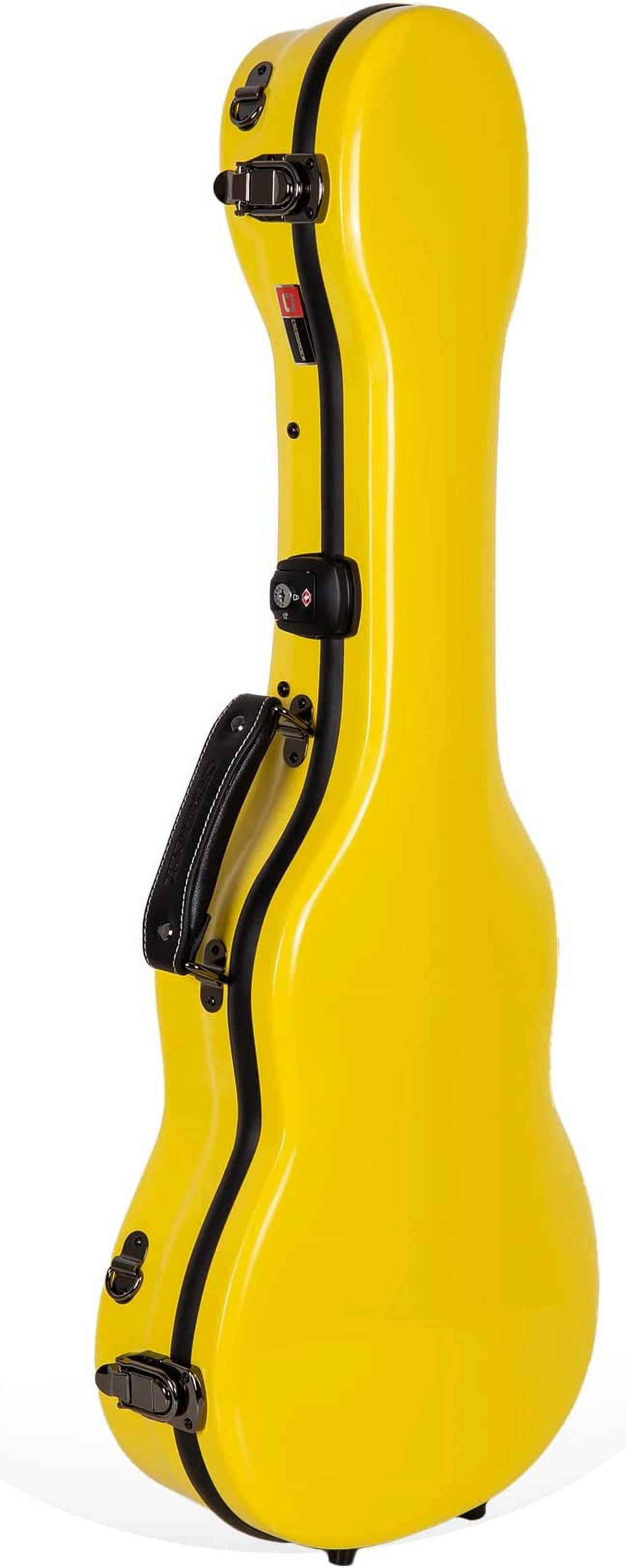 Crossrock 30 inch Deluxe Protable Baritone Ukulele Hard Case with ...