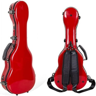 Crossrock Fiberglass Alto Saxophone Case-Includes Accessory Pocket ...