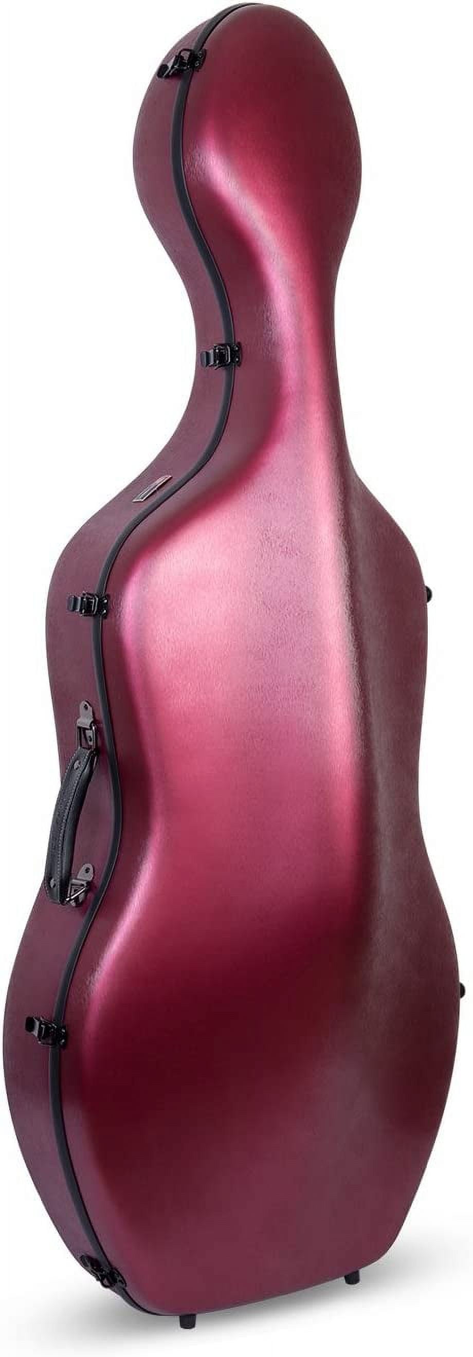 Crossrock 4/4 Cello Case Lightweight Poly Carbon Composite with ...