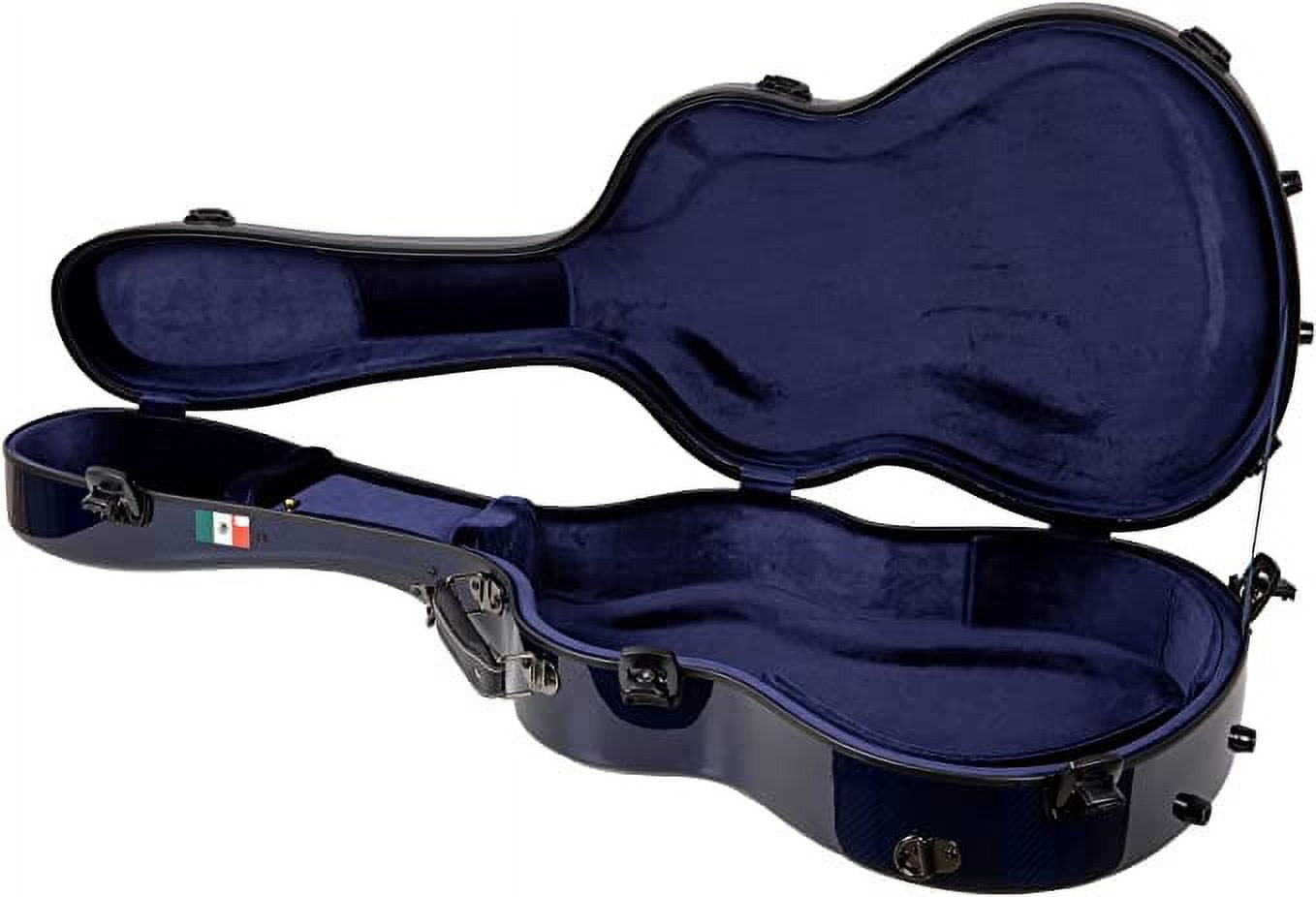 Crossrock 4/4 Classical Guitar Case in 100% Carbon Fiber for Touring ...