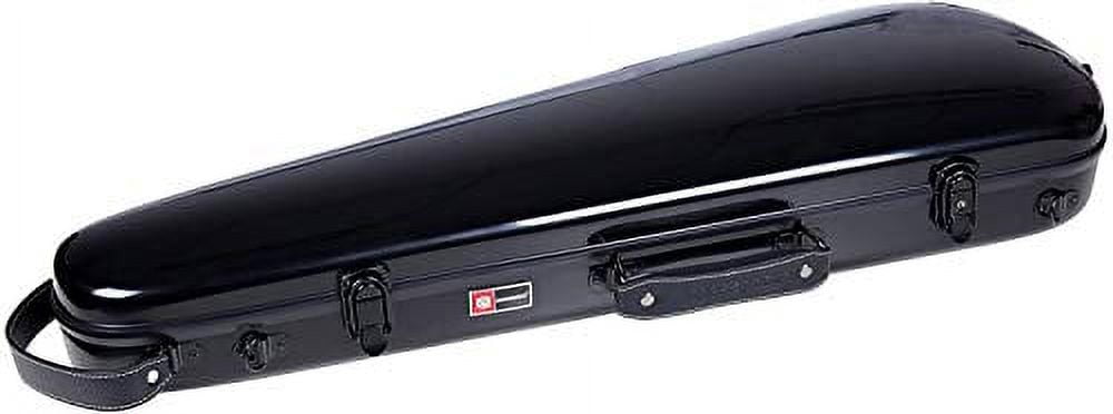 Crossrock 4/4 Size Violin Case, Fiberglass Hard Shell with Velvet ...