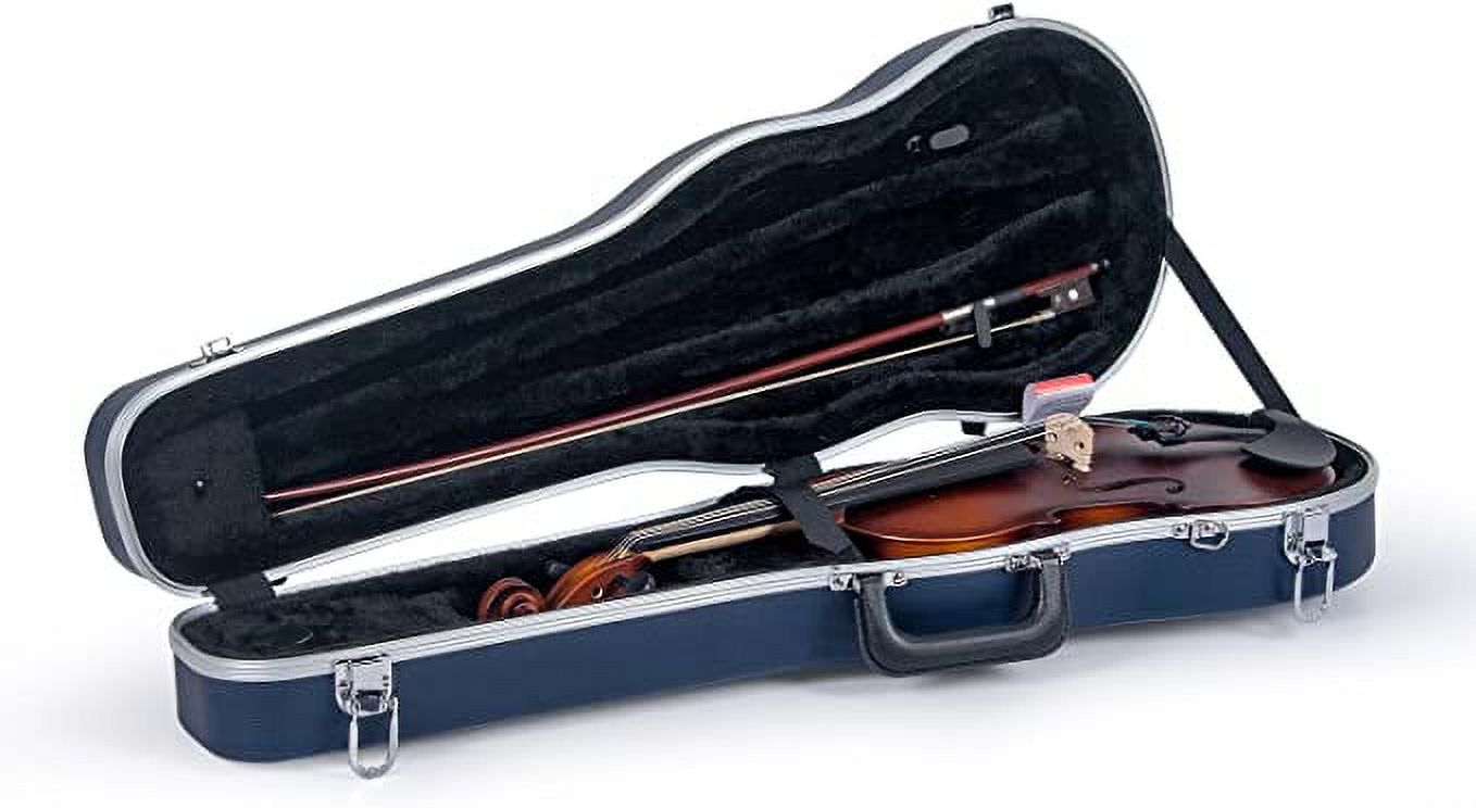 Crossrock Fiberglass Double Violin Case - Two 4/4 Violin, Backpack ...