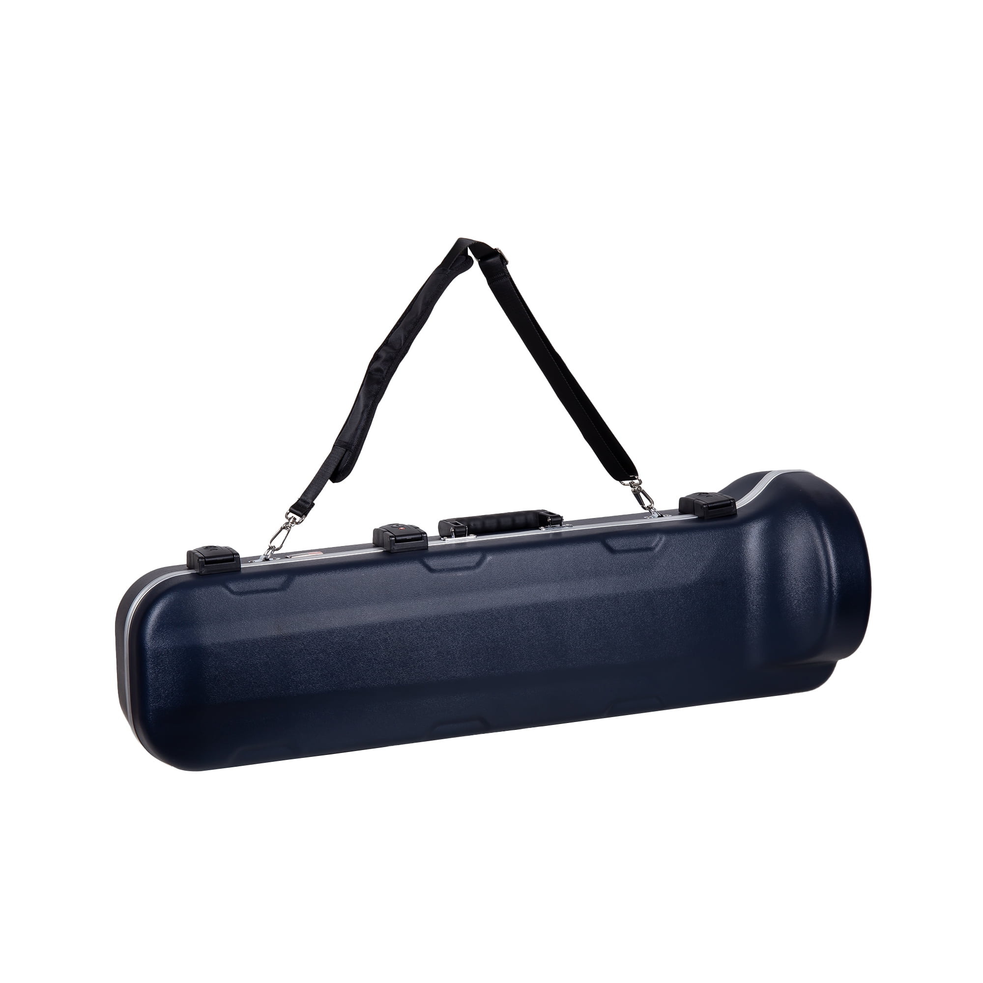 Crossrock ABS Hard-shell Case for Trombone with Single Shoulder Strap ...