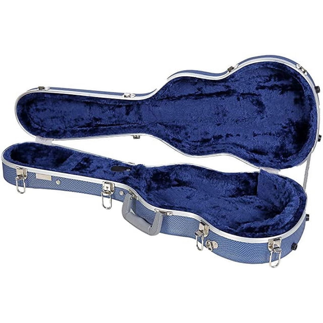 Crossrock Baritone Ukulele Hard Case with Molded ABS, Lockable Latch ...