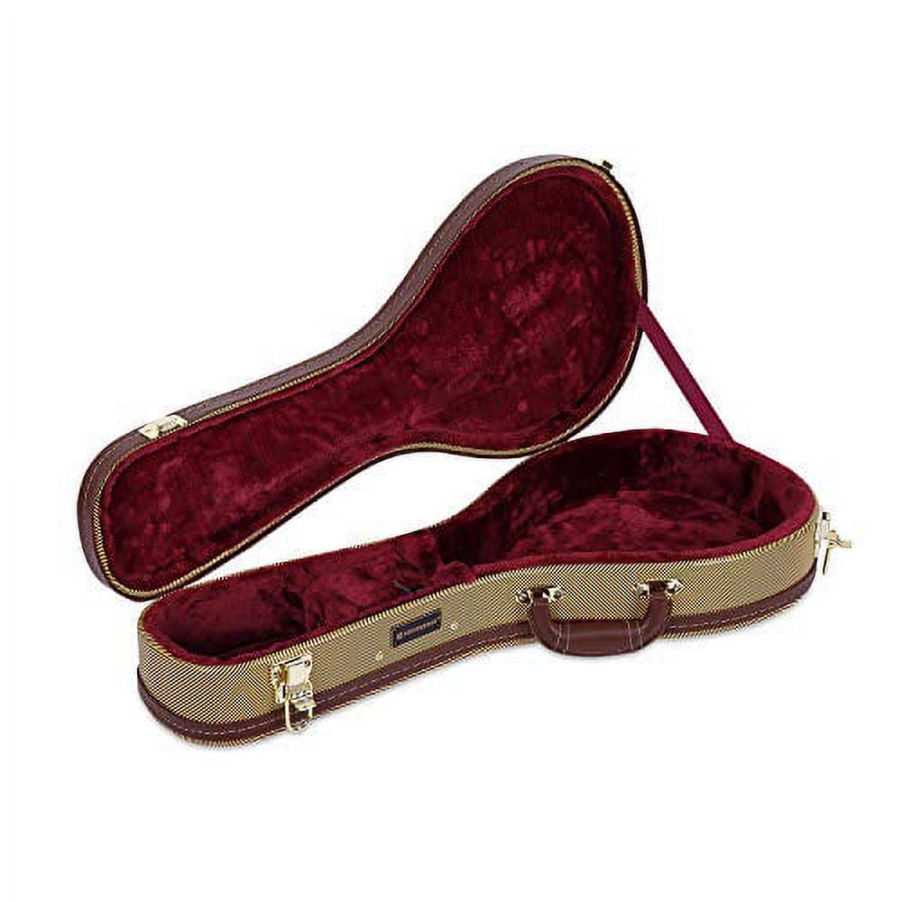 Free Shipping! Crossrock Deluxe Wood Hard Case for A-style Mandolin ...