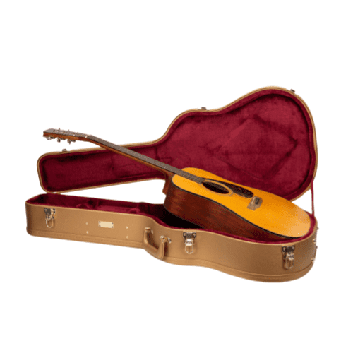 Crossrock Designer Series- Wooden Case for D28 Acoustic Guitar ...