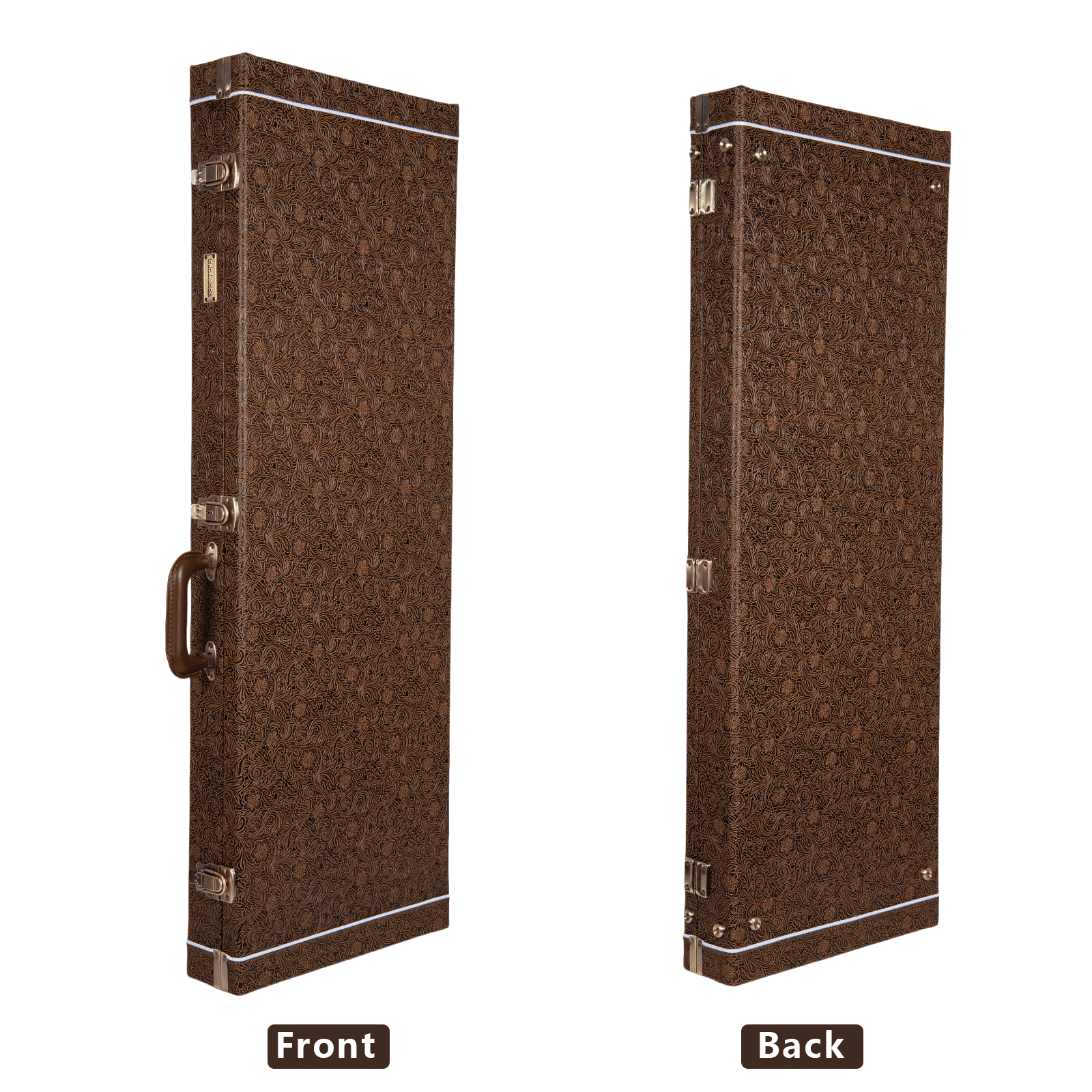 Crossrock Designer Series- Wooden Case for Fender Precision & Jazz Bass ...