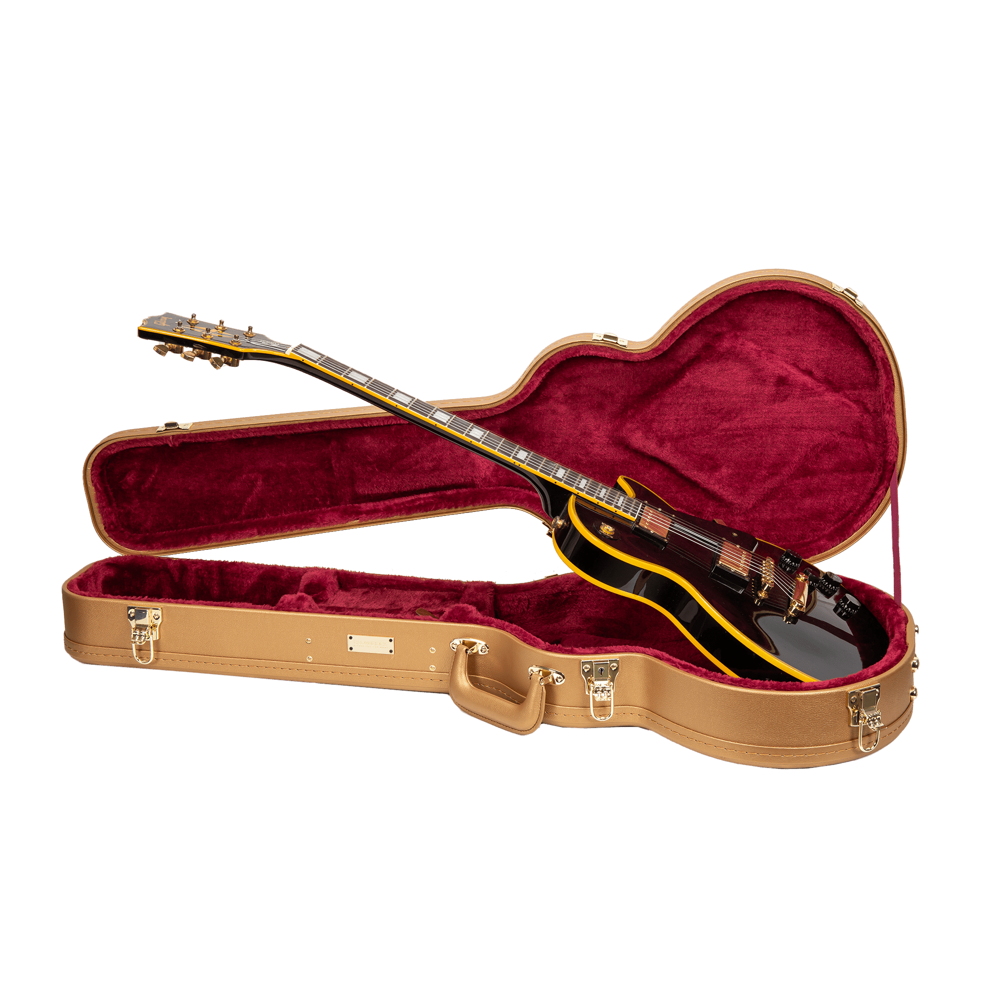 Crossrock Designer Series- Wooden Case for Les Paul Electric Guitar ...