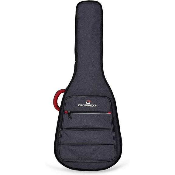 Crossrock CRSG107CT 3/4 Classical Guitar Bag, 10mm Padding, Backpack ...