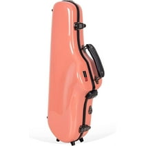 Crossrock Fiberglass Alto Saxophone Case-Includes Accessory Pocket ...