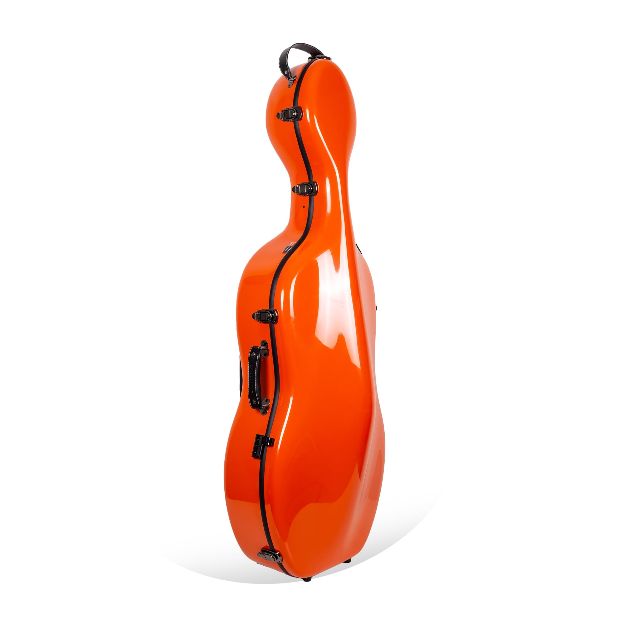 Crossrock Fiberglass Case with Wheels-Fits 4/4 Full Size Cellos ...