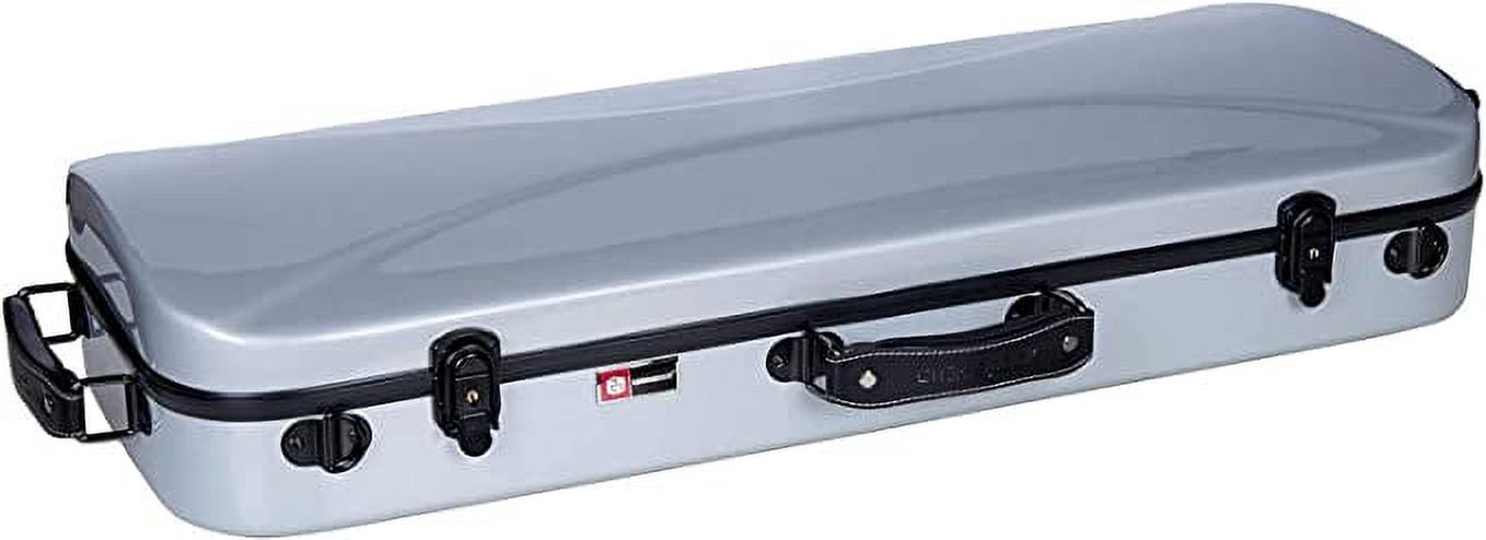 Crossrock Fiberglass Double Case for Two Full-Size Violins with TSA ...