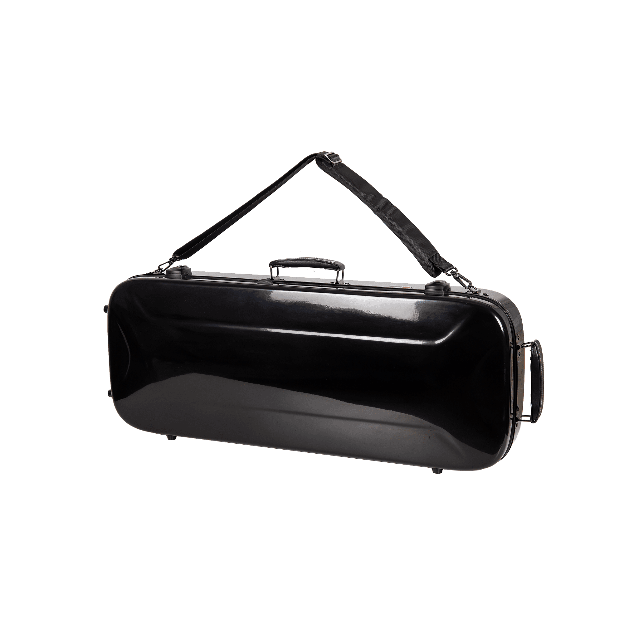 Crossrock Fiberglass Oblong Case fits F-Style Mandolin, with Accessory ...