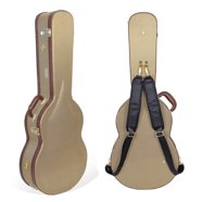 Crossrock Hard-Shell Wooden Case-Fits 4/4 Classical Nylon String ...
