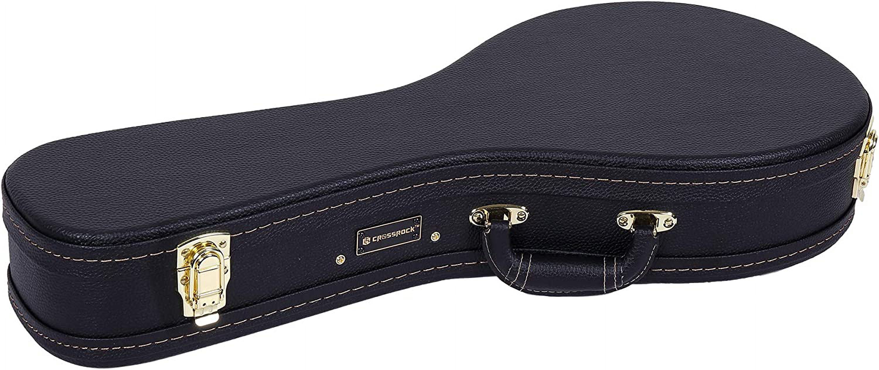 Crossrock Hard Shell Case for A-Style Mandolin in Black(CRW620MABK ...