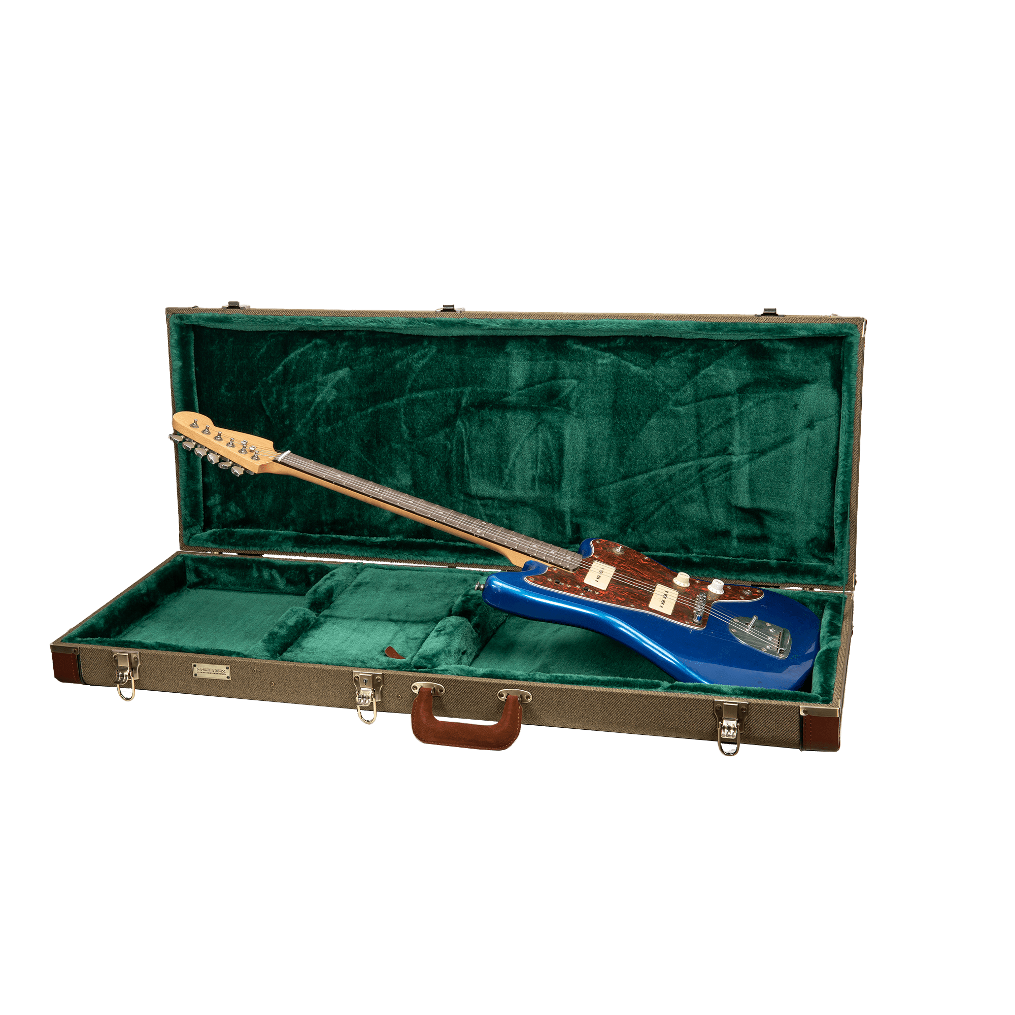Crossrock Master Series - Wooden Jazzmaster/Jaguar Style Electric ...