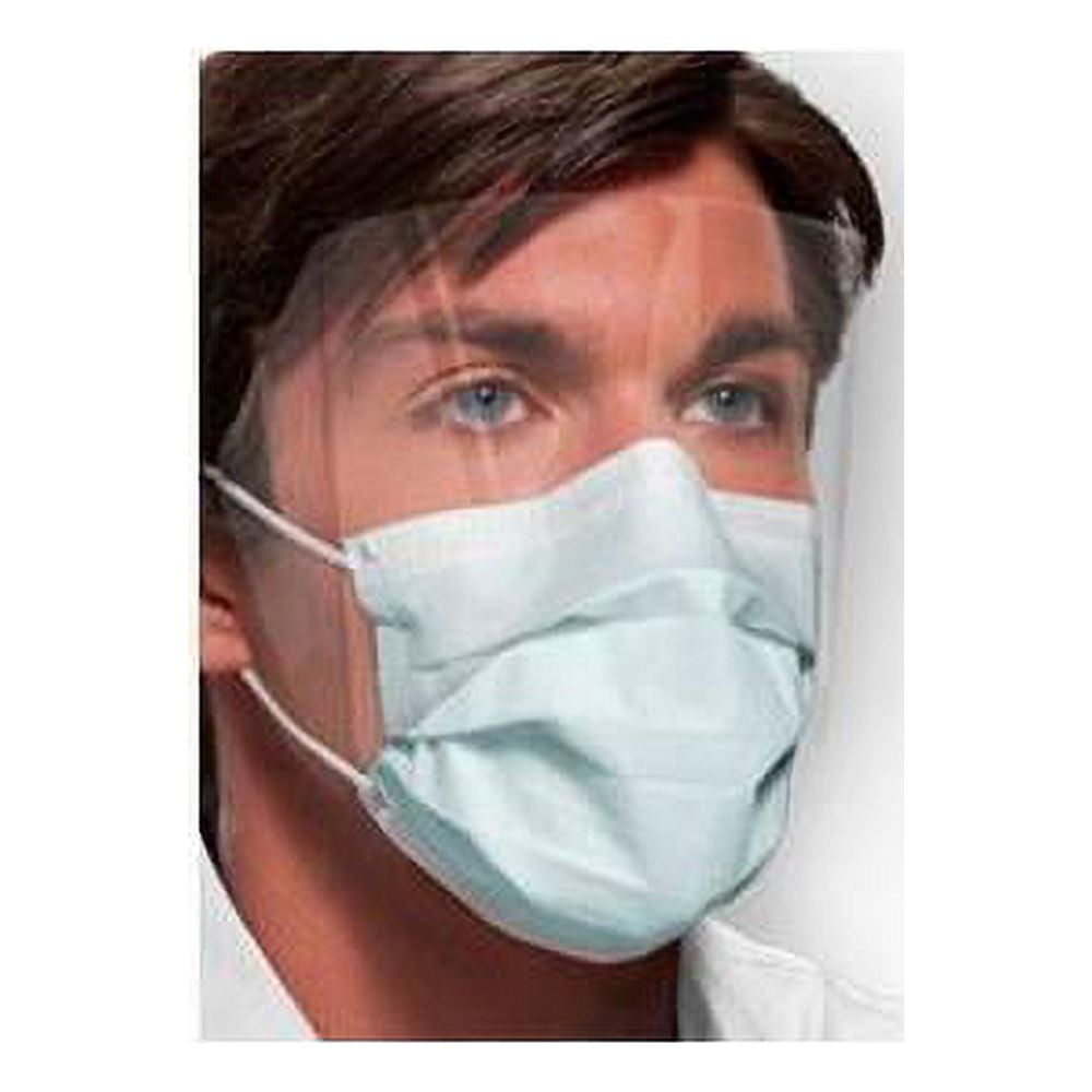 Crosstex GCIPWB Isofluid Fog Free Earloop Face Masks Shield Blue Fluid ...