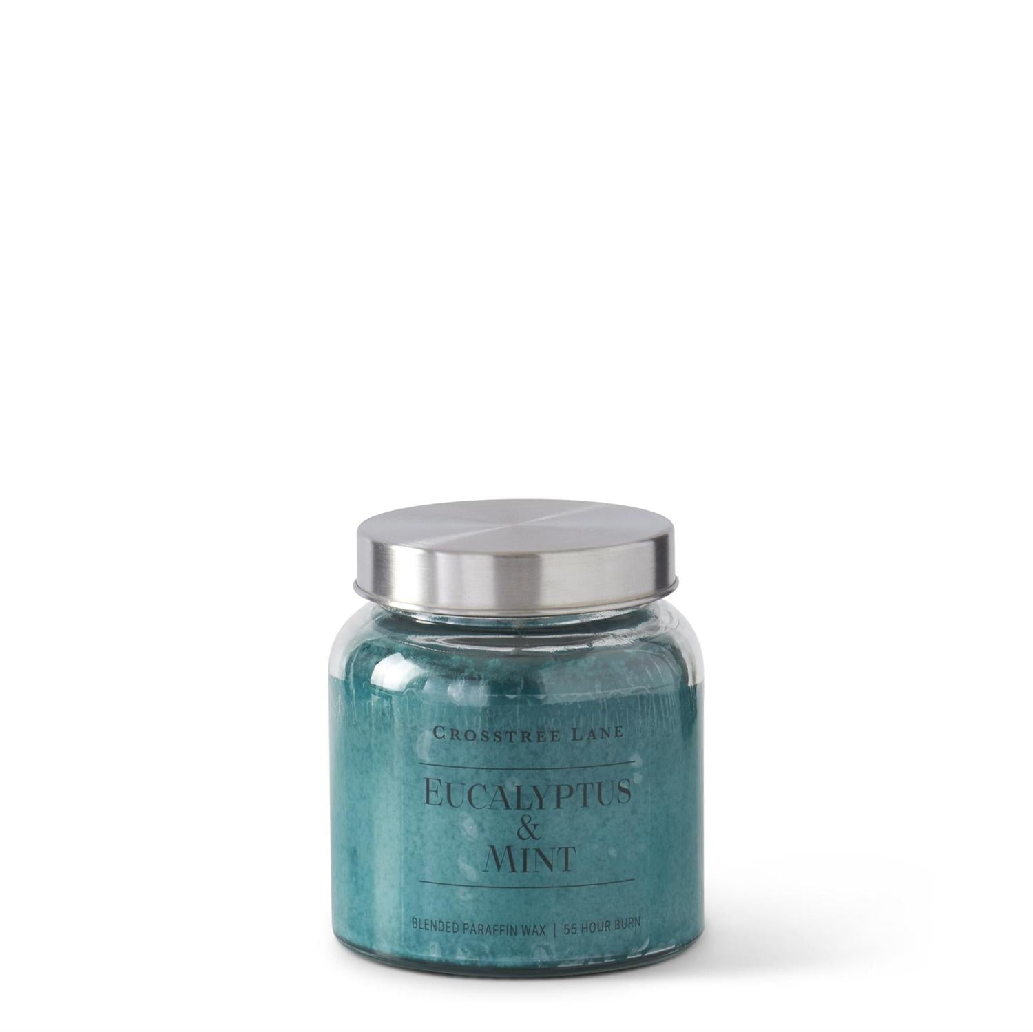 Crosstree Lane Candle 11 oz | Eucalyptus & Mint - Walmart.com