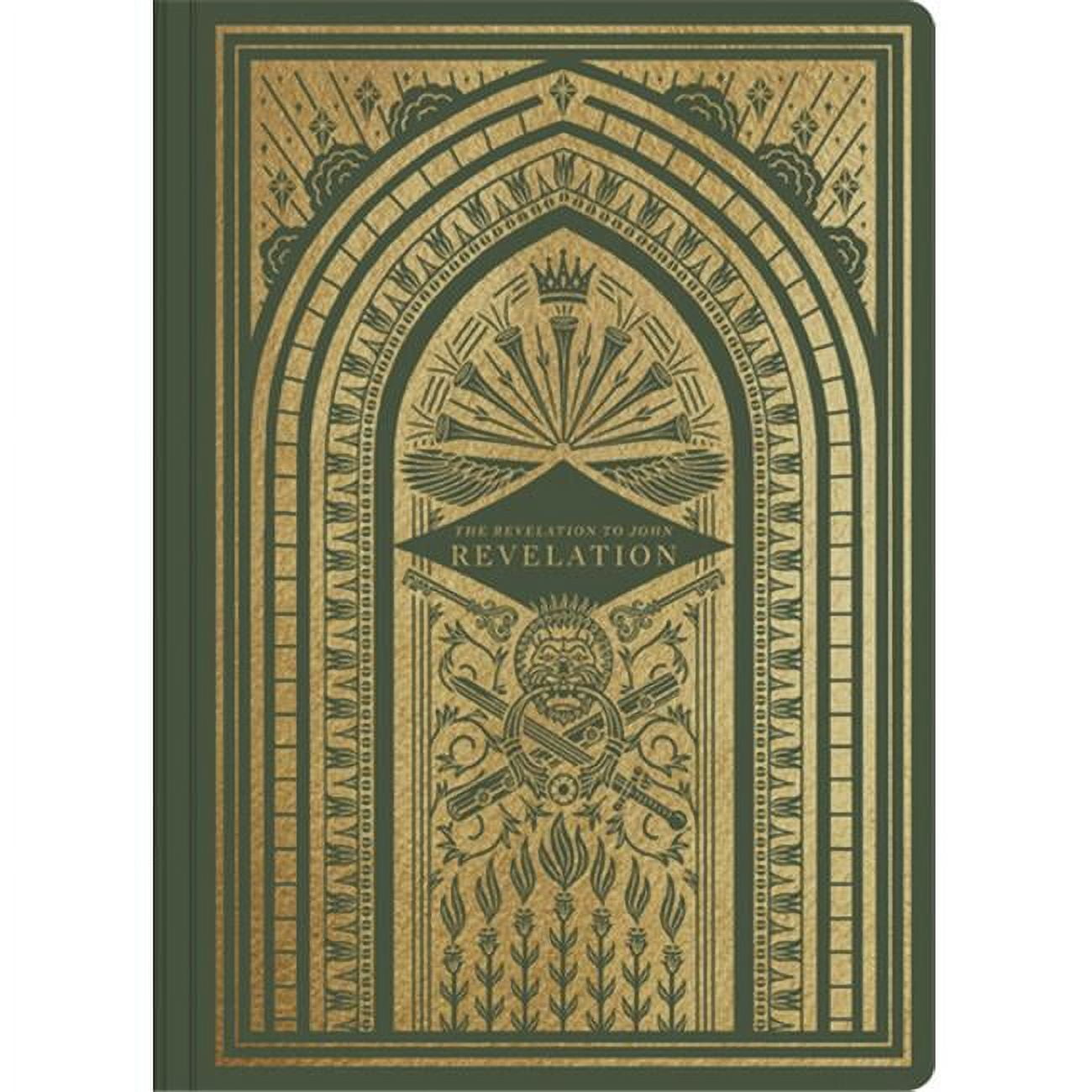 Crossway Books ESV Illuminated Scripture Journal Revelation, Green ...