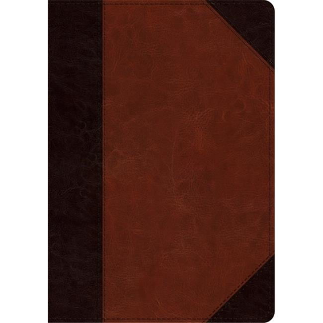 Crossway Books 171067 ESV Large Print & Wide Margin Bible - Brown ...